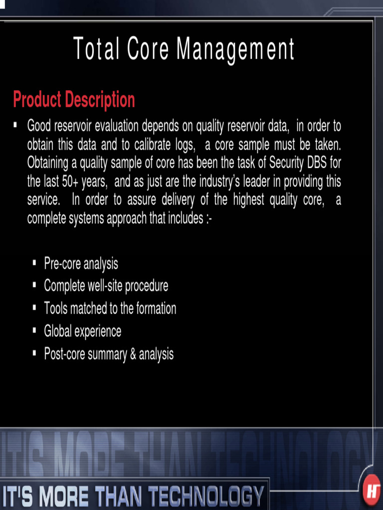 TotalCoreMgmt GC Presentation | PDF | Technology & Engineering