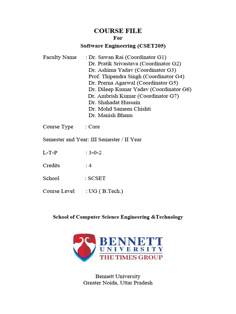 CSET205 Software Engineering | PDF | Use Case | Agile Software Development