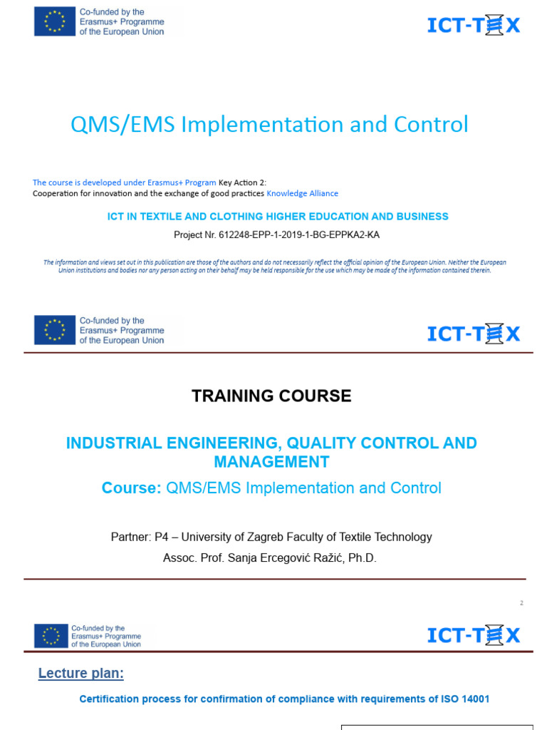 Lecture VI 1 | PDF | Quality Management System | Certification Lecture VI 1 | PDF | Quality Management System | Certification