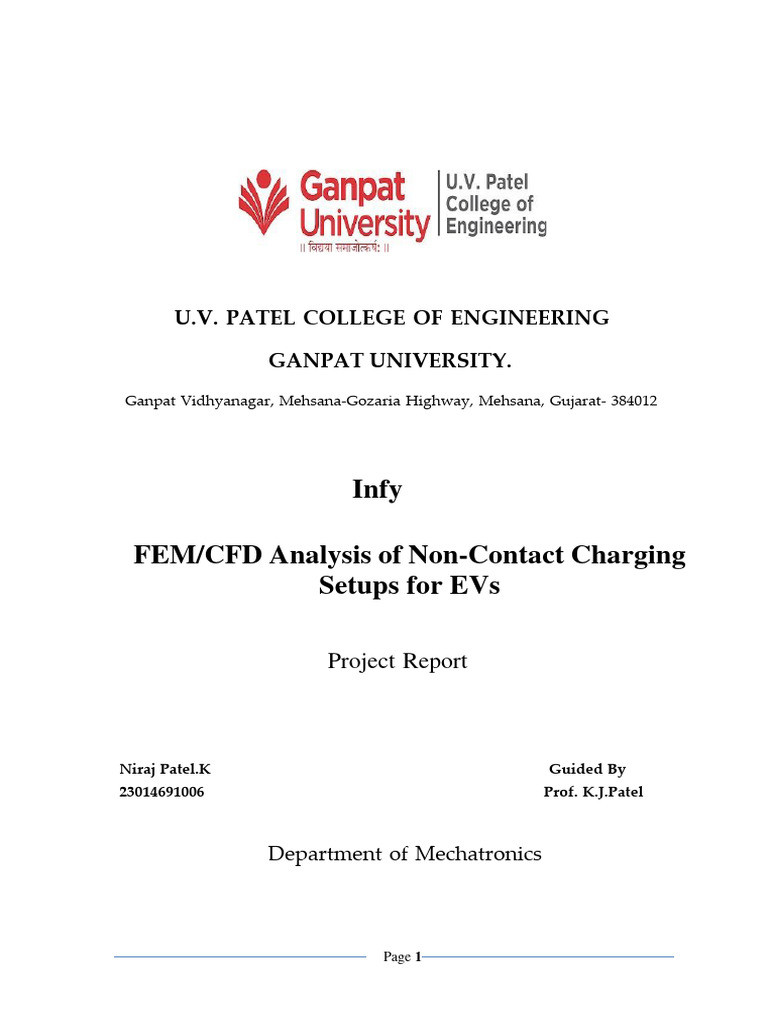 Project Repor Niraj Patel | PDF | Inductor | Inductance