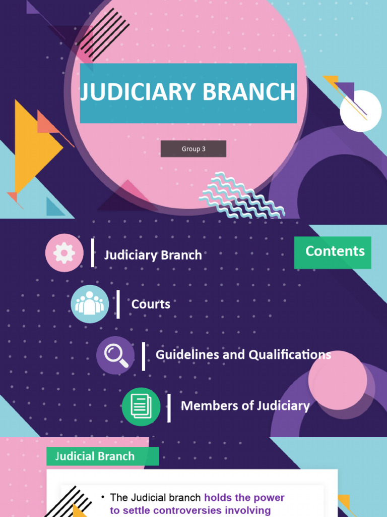 Judicial Branch PPT | PDF | Supreme Courts | Judiciaries