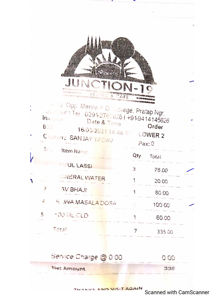 16 March Food Jodhpur 335rs | PDF