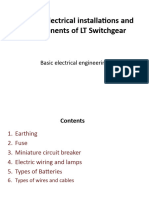 Basic Electrical House Wiring PDF Manual | PDF | Switch | Series And Parallel Circuits