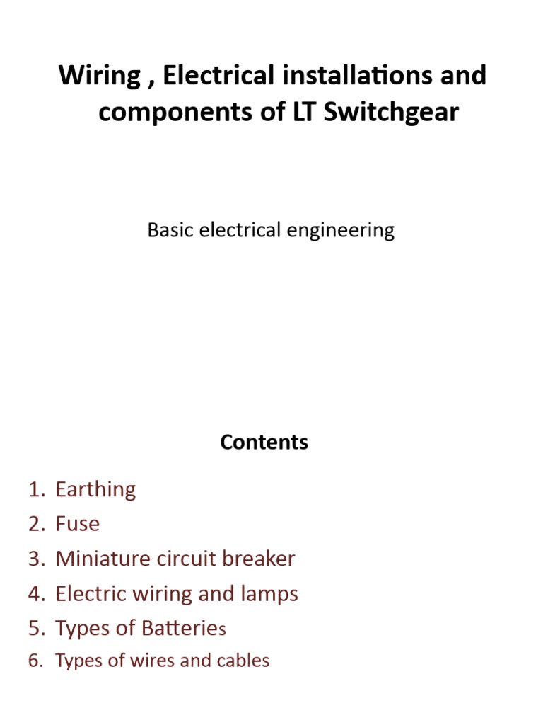 MODULE6 | PDF | Fluorescent Lamp | Fuse (Electrical)