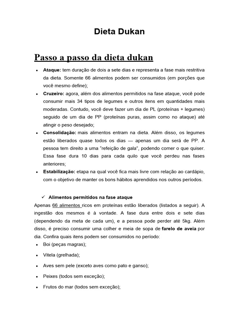 Dieta Dukan Pdf