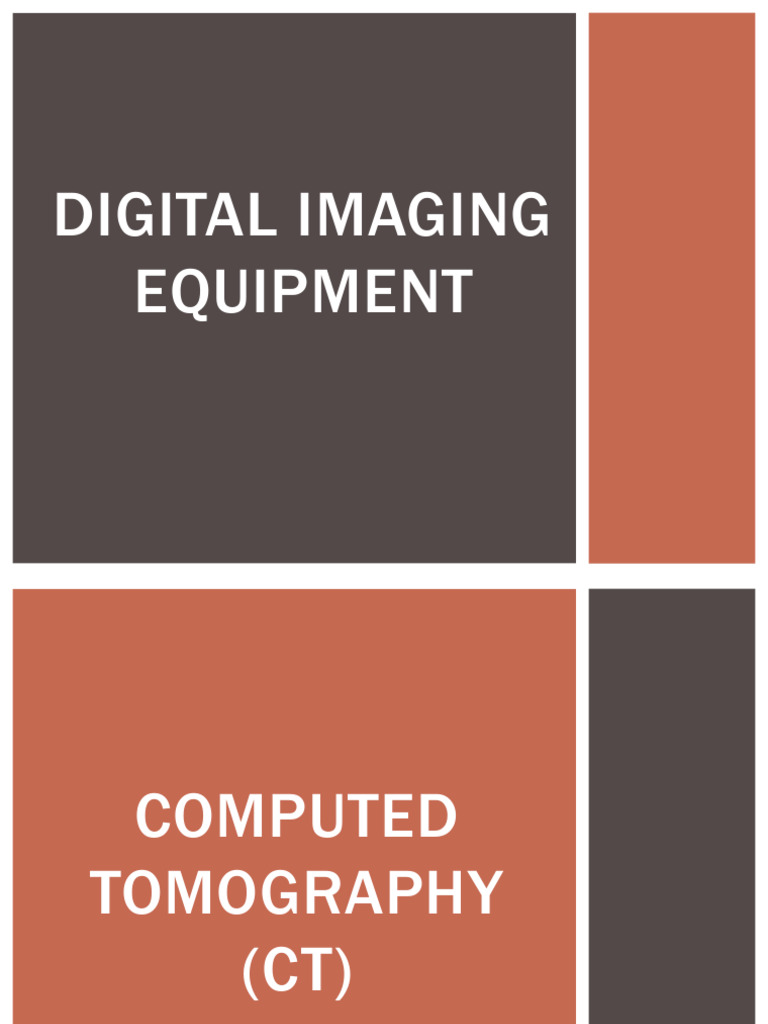 Digital Imaging Equipment | PDF