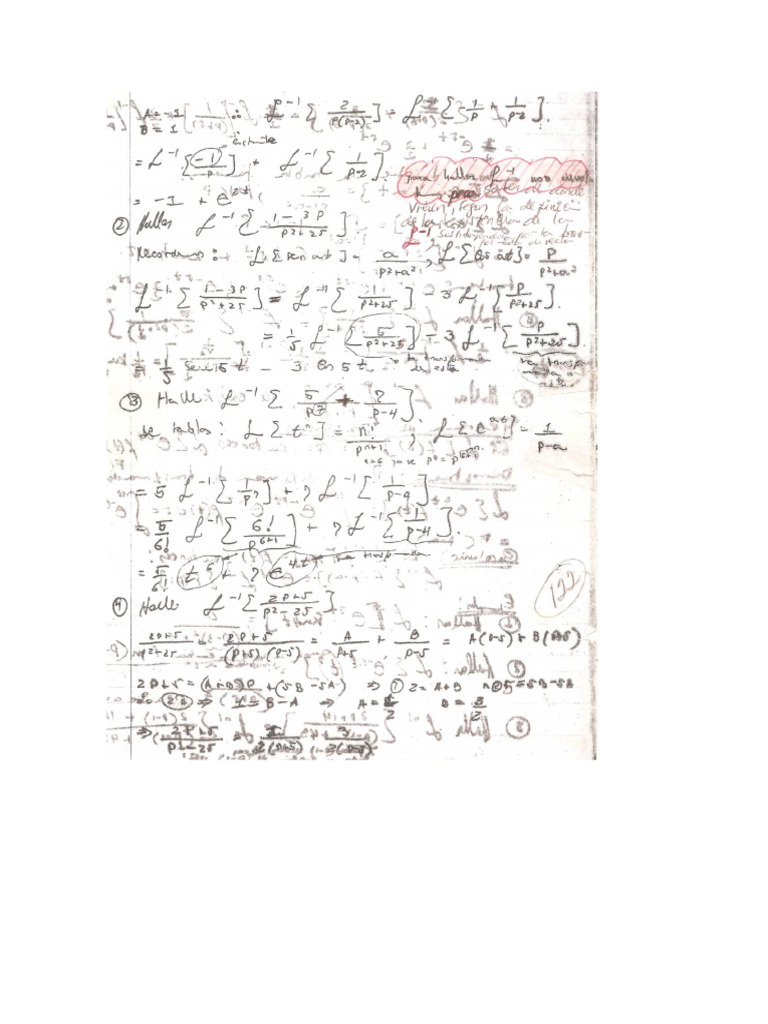 Transformadas de Laplace 2 | PDF