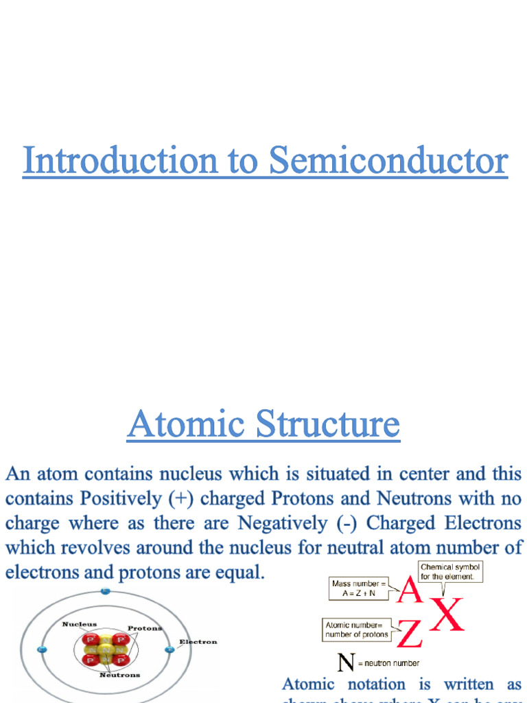 Lecture 10 (Introduction To Semiconductor) | PDF | P–N Junction | Doping (Semiconductor)