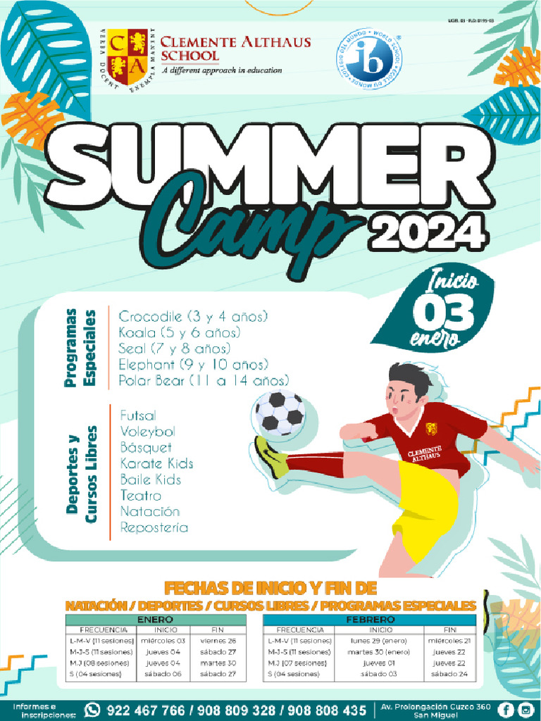Summer Camp 2024 | PDF