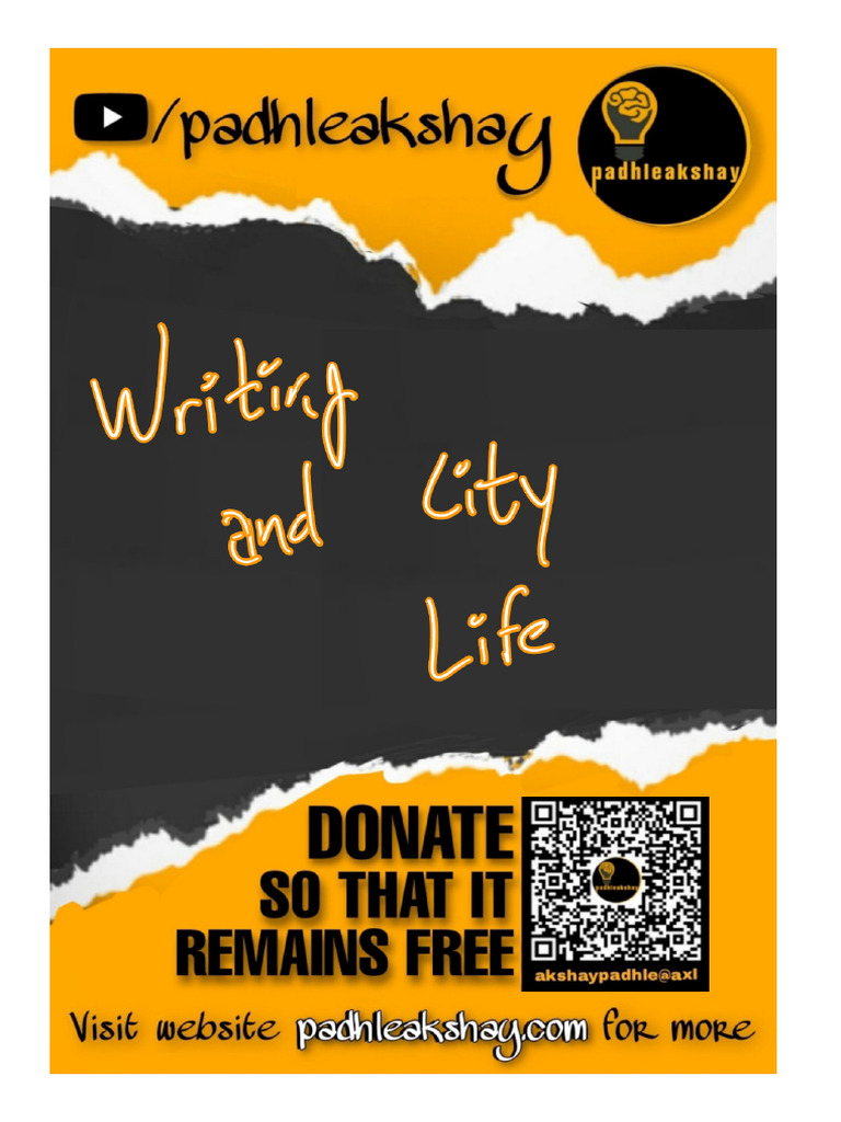 Chapter 1 Writing and City Life | PDF