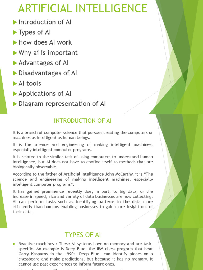 ARTIFICIAL INTELLIGENCE | PDF