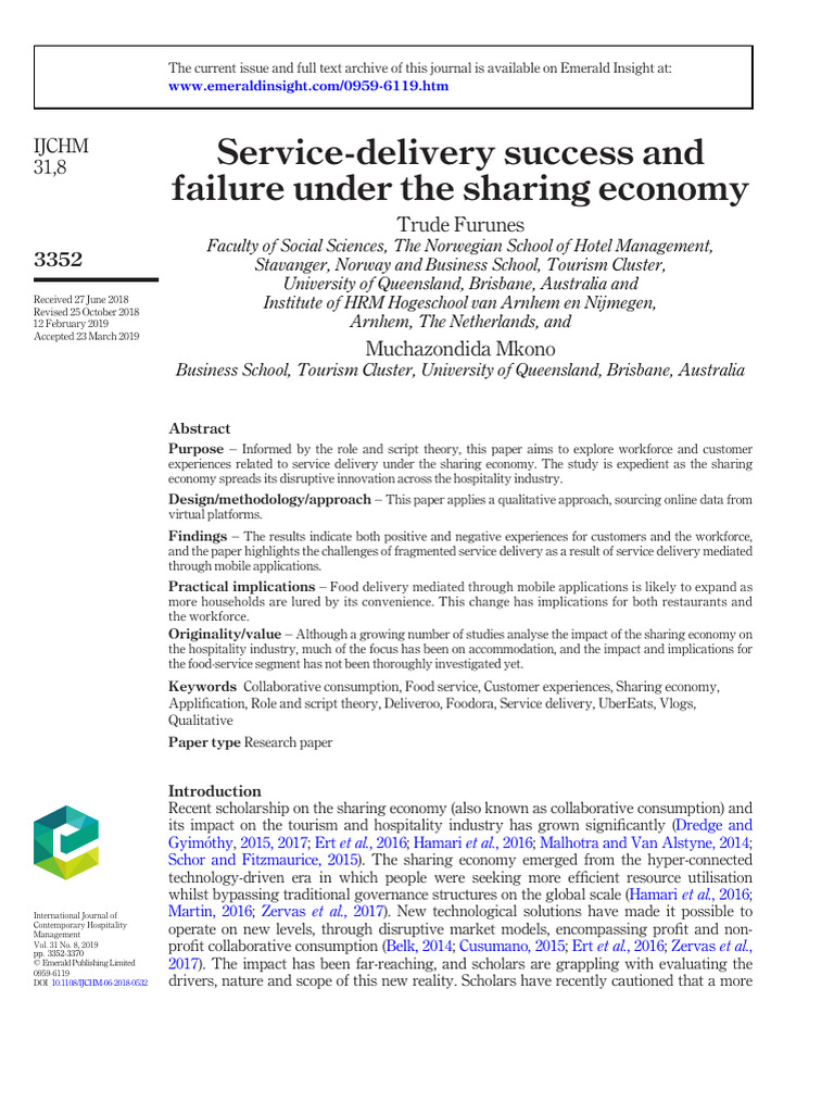10 1108 - Ijchm 06 2018 0532 | PDF