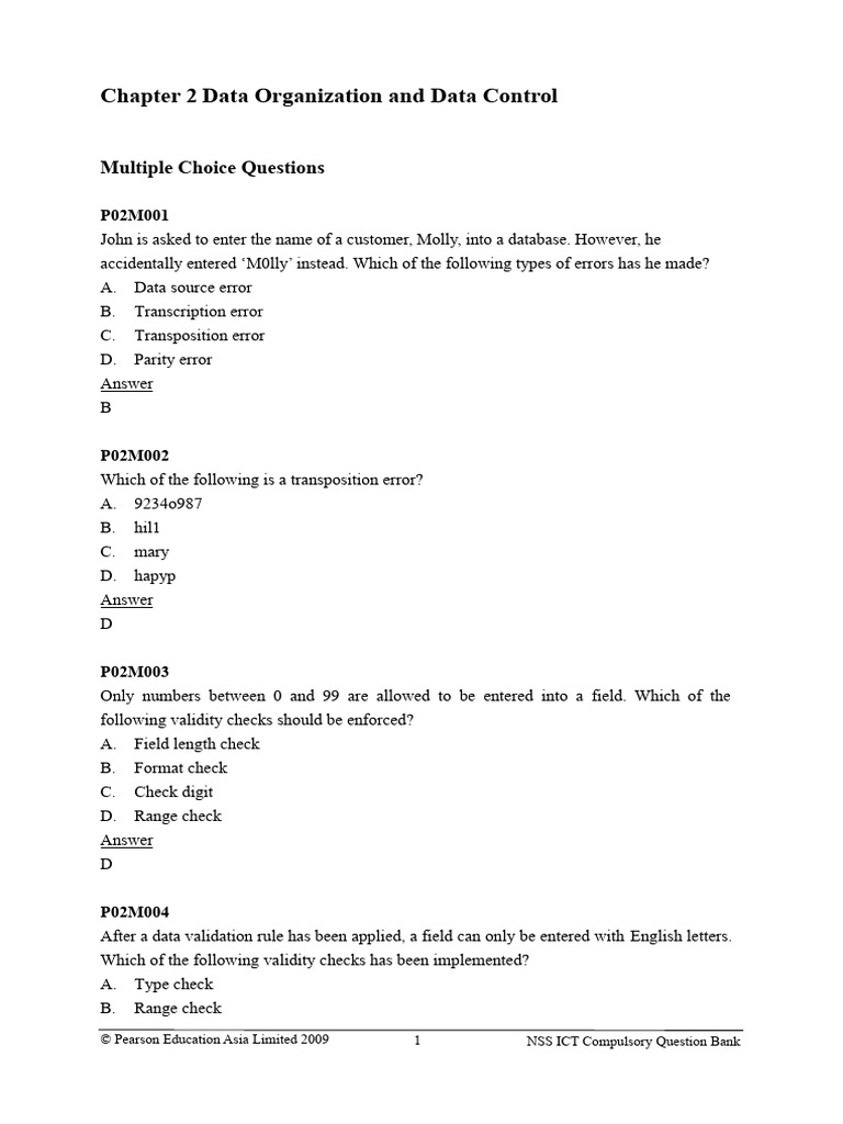 QB CP02 Eng | PDF | Database Index | Databases