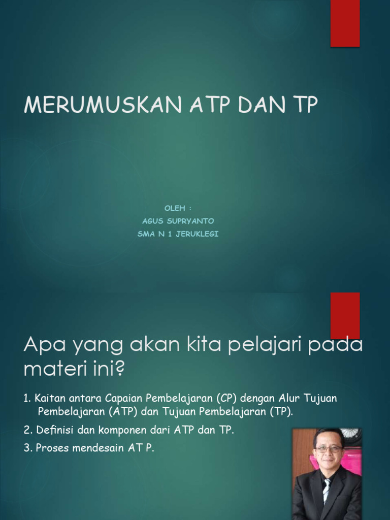Aksi Nyata Merumuskan Atp Dan TP | PDF | Karier & Perkembangan | Kesehatan Holistik