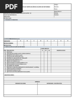 Formato de Prueba de Estanqueidad | PDF
