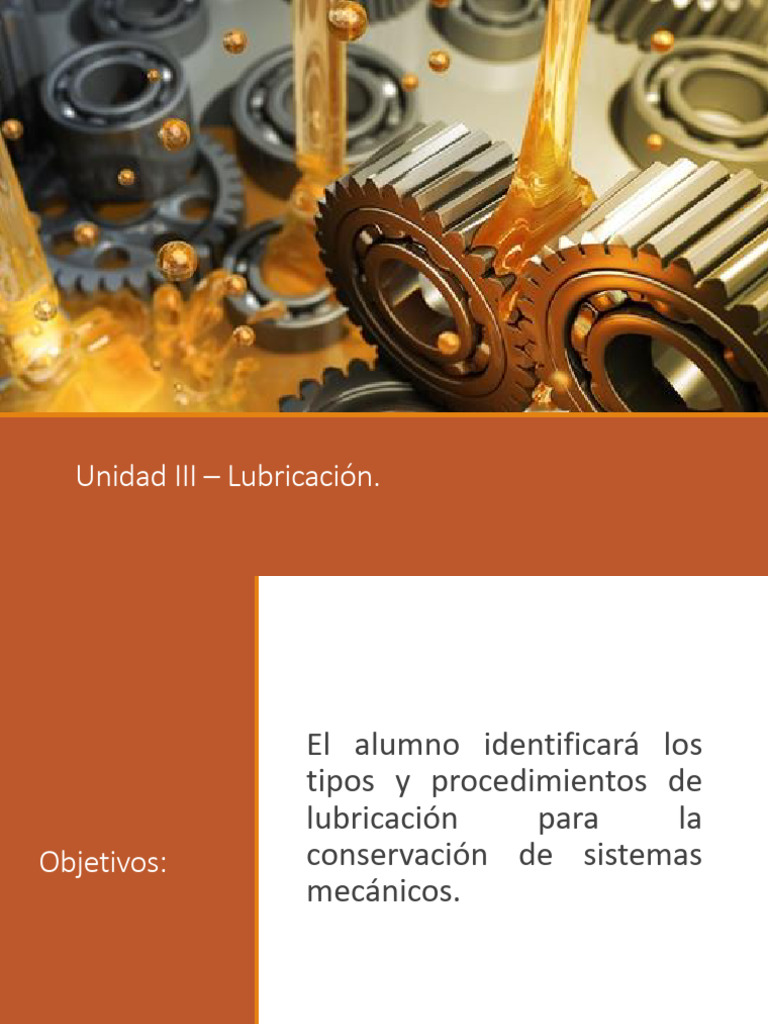 Principios de Lubricación | PDF