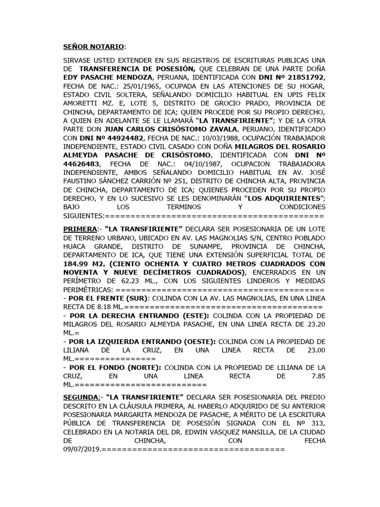 Edy Pasache Napa | PDF