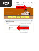 NPTEL Exam Fee Payment Step by Step | PDF | Payments | Services (Economics)