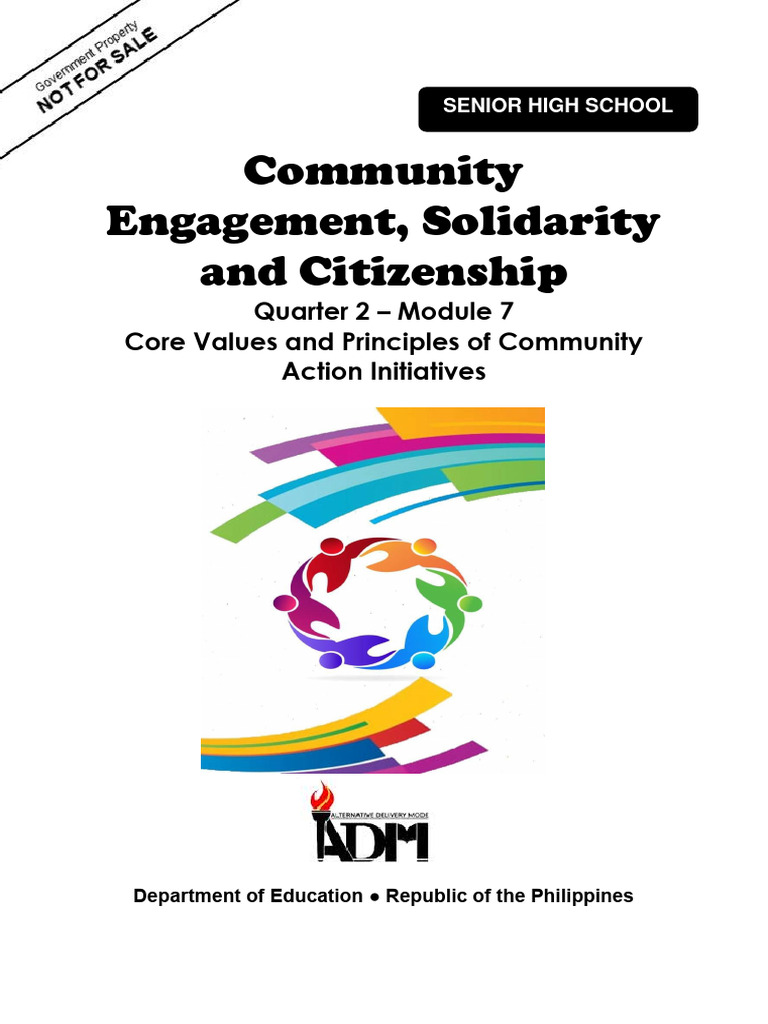 9. CESC12 Q2 Mod7 Core-Values-And-Principles | PDF | Empowerment ...