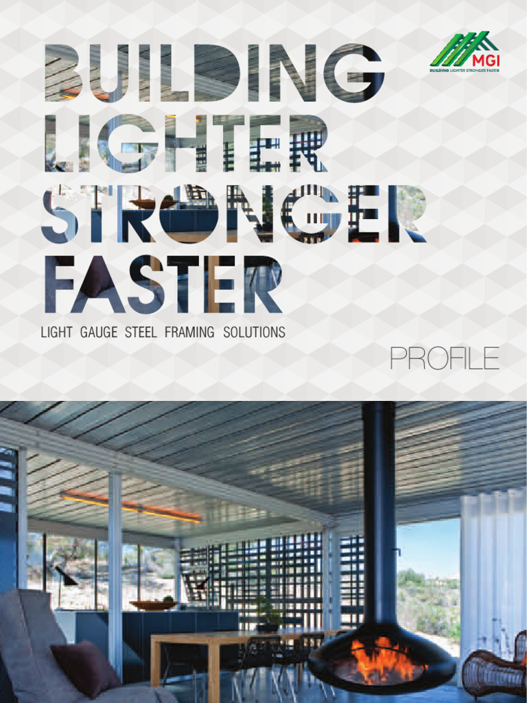 MGI CORPORATE BROCHURE Compressed | PDF | Framing (Construction) | Brick