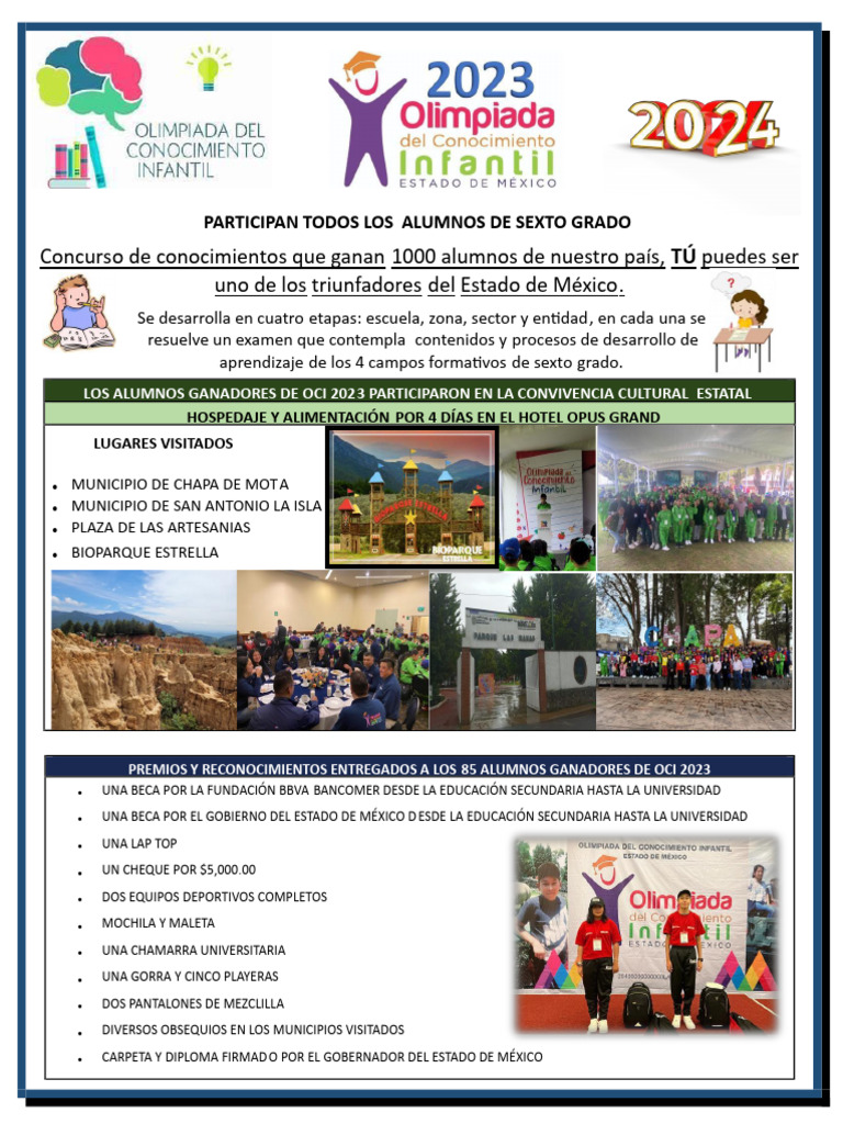 Folleto Oci 2024 | PDF