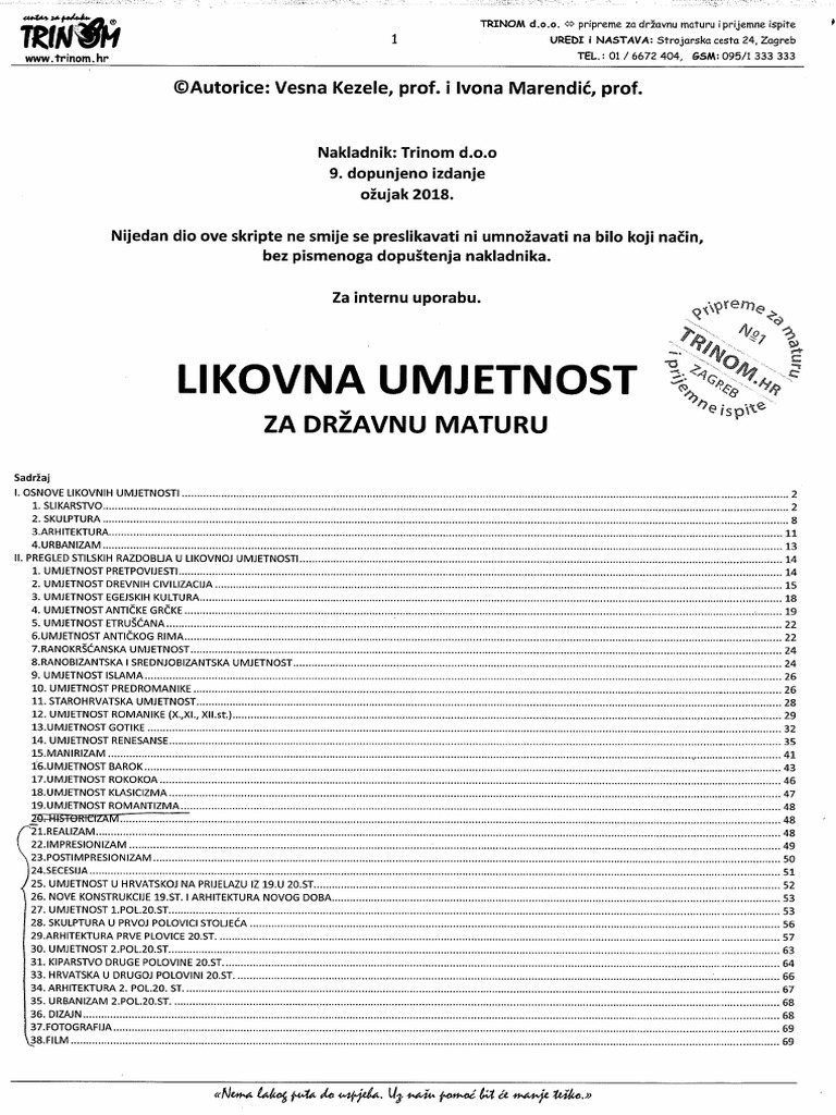 Plu skripta 1 dio | PDF