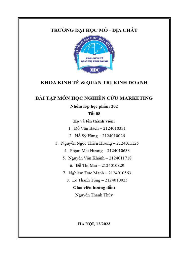 Nghiên C U Mar | PDF