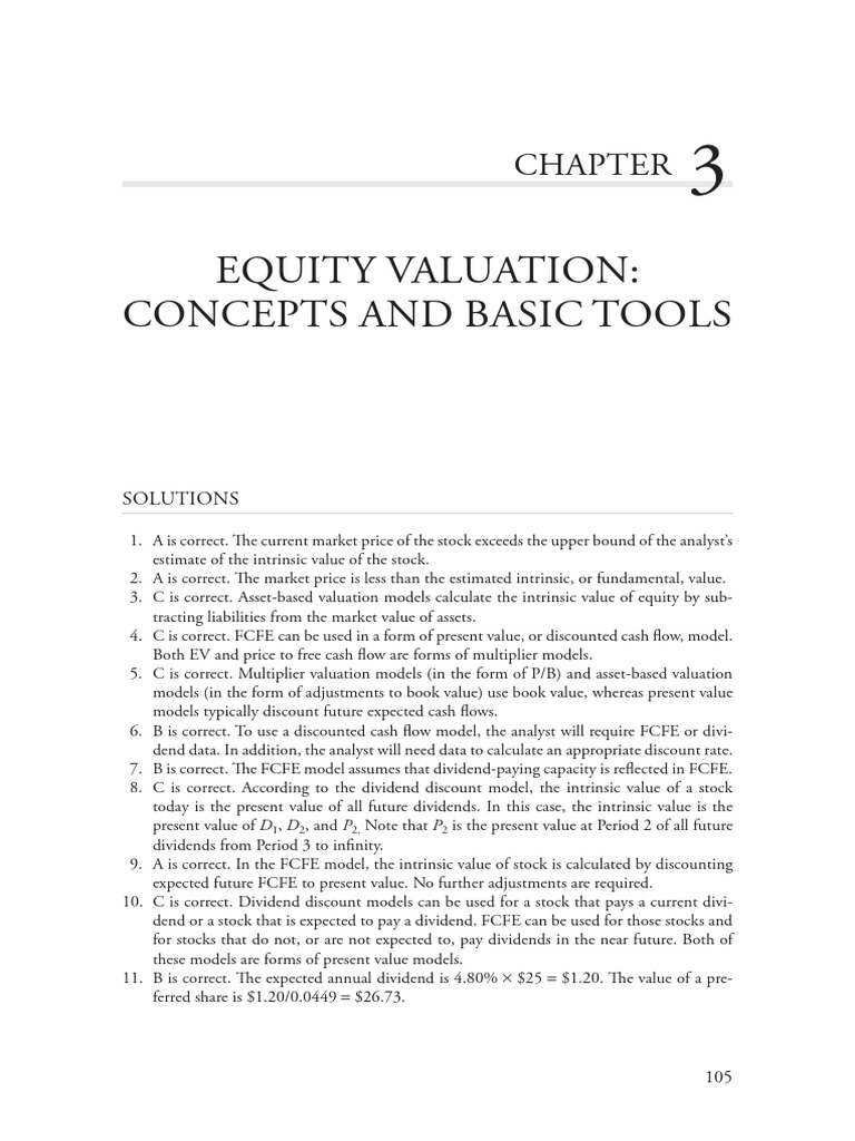 Solutions ch03. | PDF