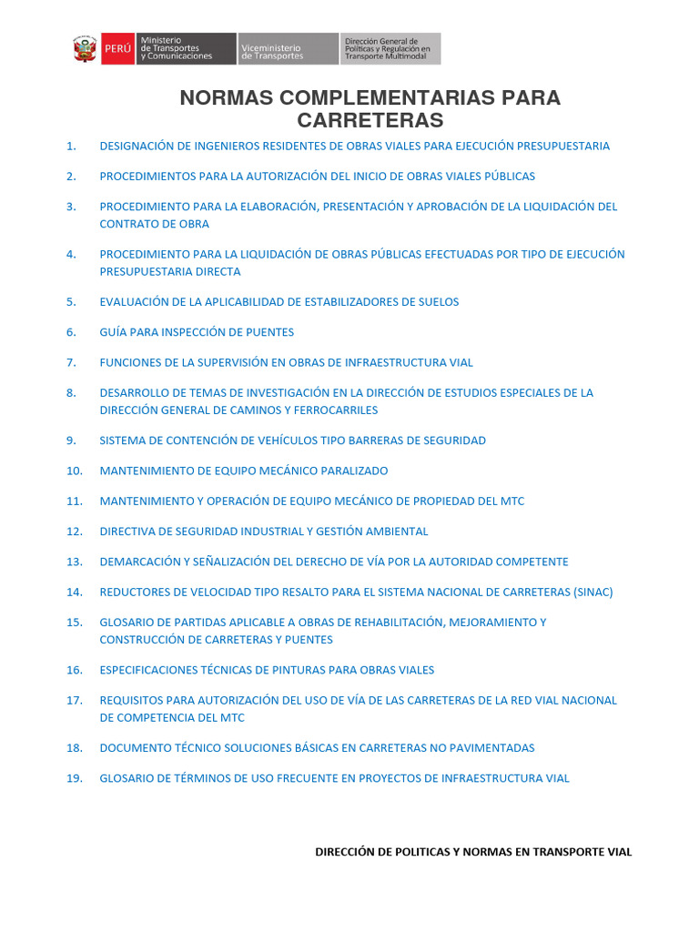 Normas Complementarias | PDF | Ingeniero civil | Contratista general