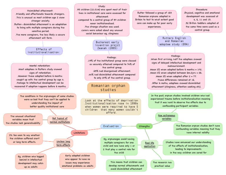 Psychology Mindmap | Download Free PDF | Attachment Theory | Adoption
