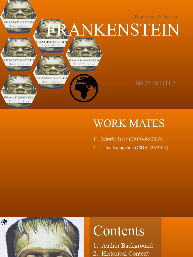 Frankenstein Presentation | PDF | Frankenstein | Mary Shelley