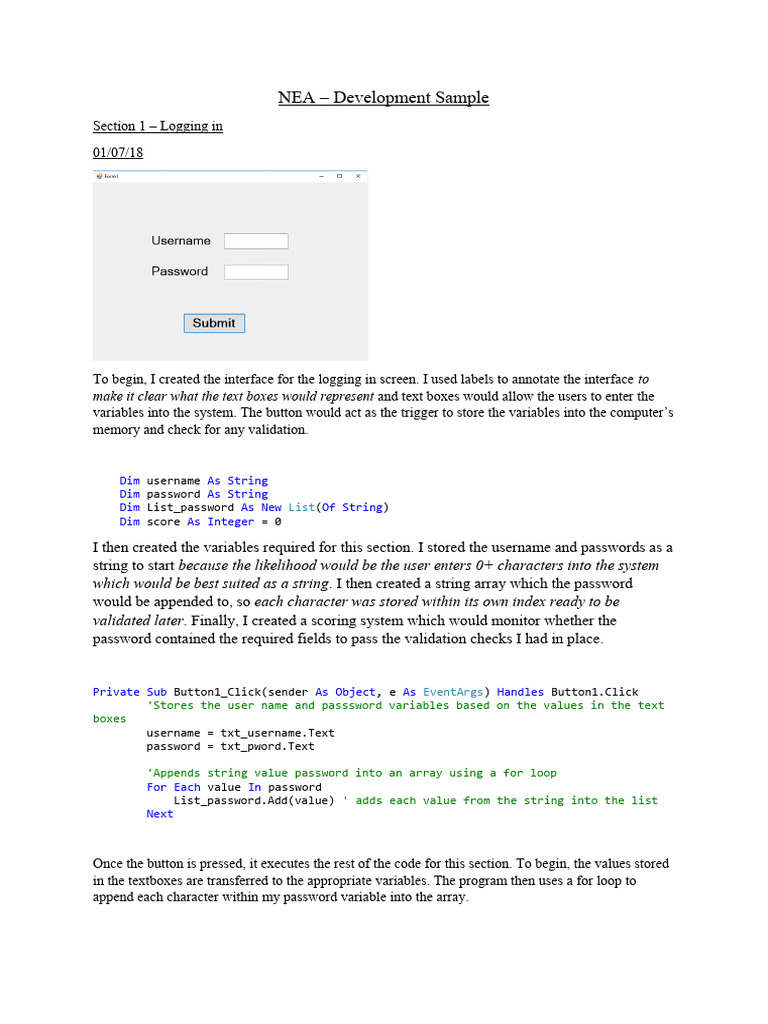 Development Sample | PDF | Password | String (Computer Science)