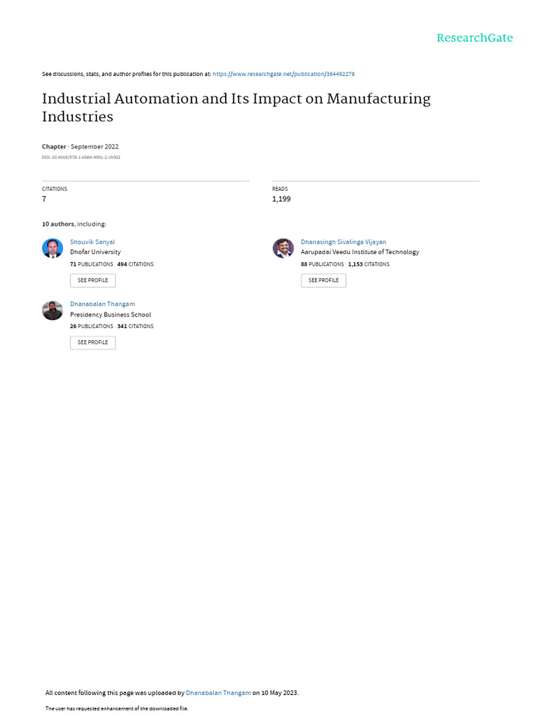 Industry Automation | PDF