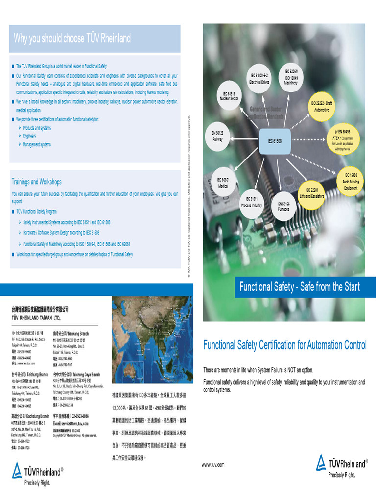 Functional - Safety - TRH Flyer | PDF | Safety | Systems Engineering