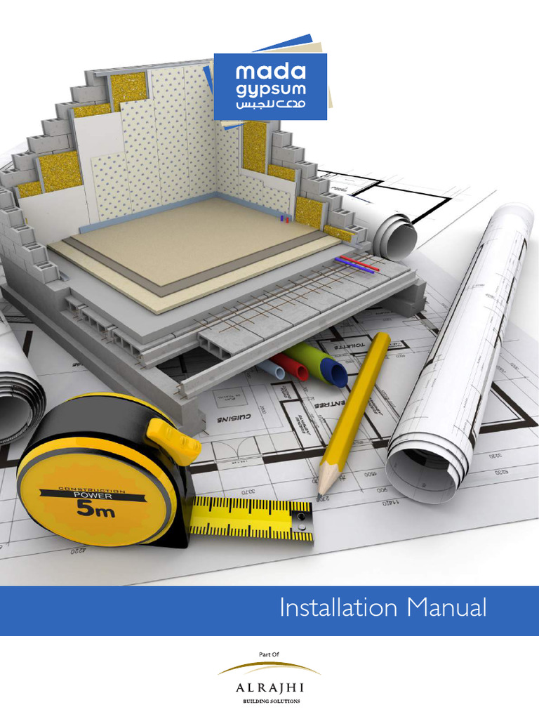 Mada Installation Manual | PDF | Screw | Drywall