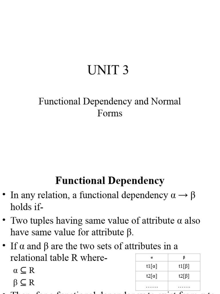 Unit 3 | Download Free PDF | Information Technology Management | Data Model