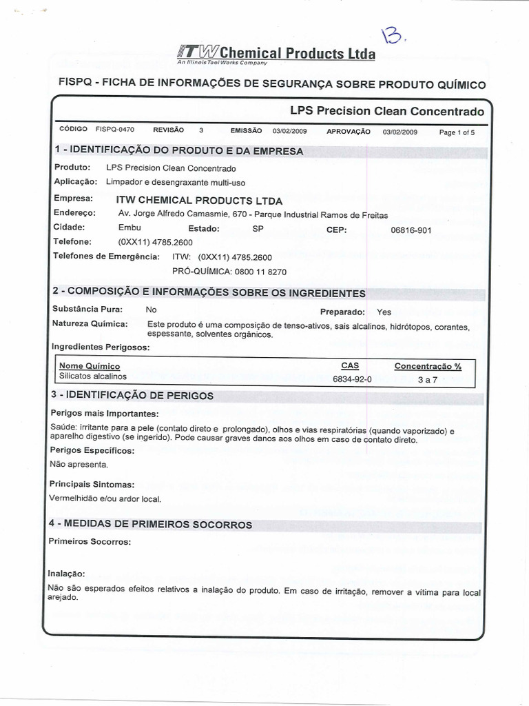 Lps Precision Clean | PDF