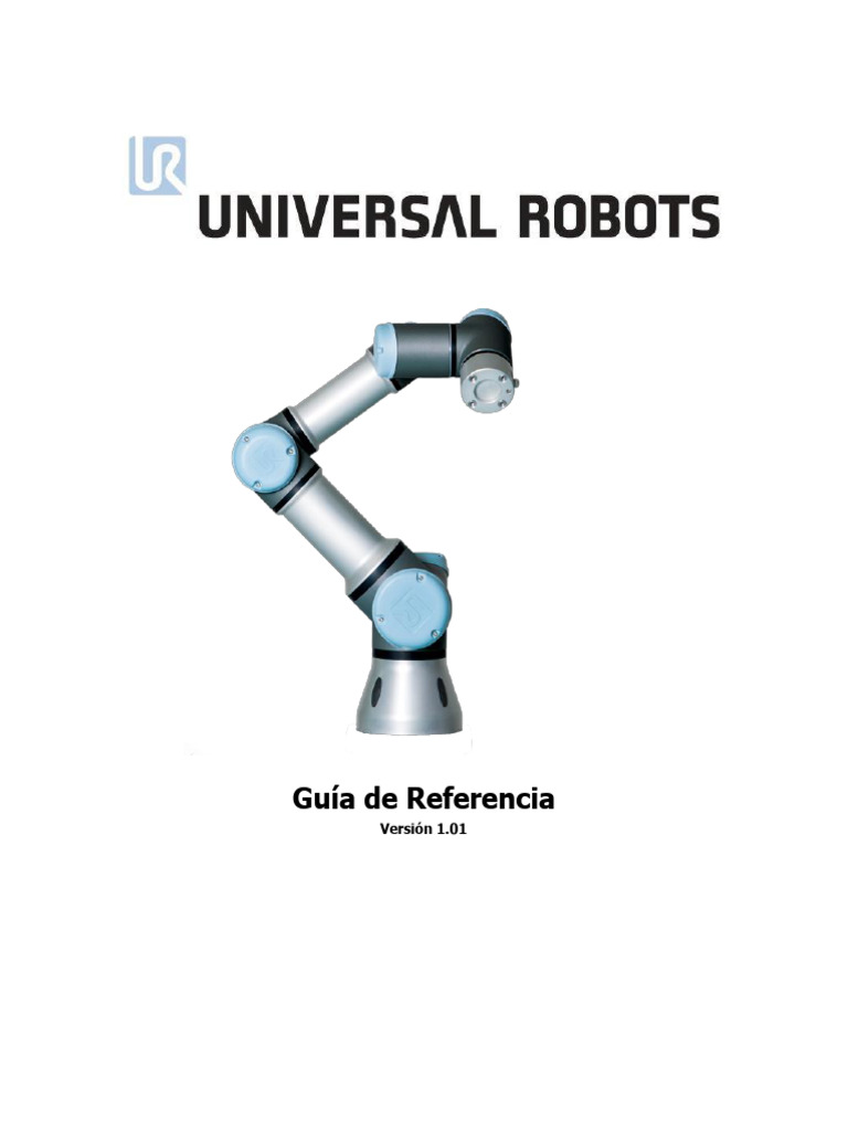 Universal Robots Guía de referencia 1.01_ES | PDF | Programa de ...
