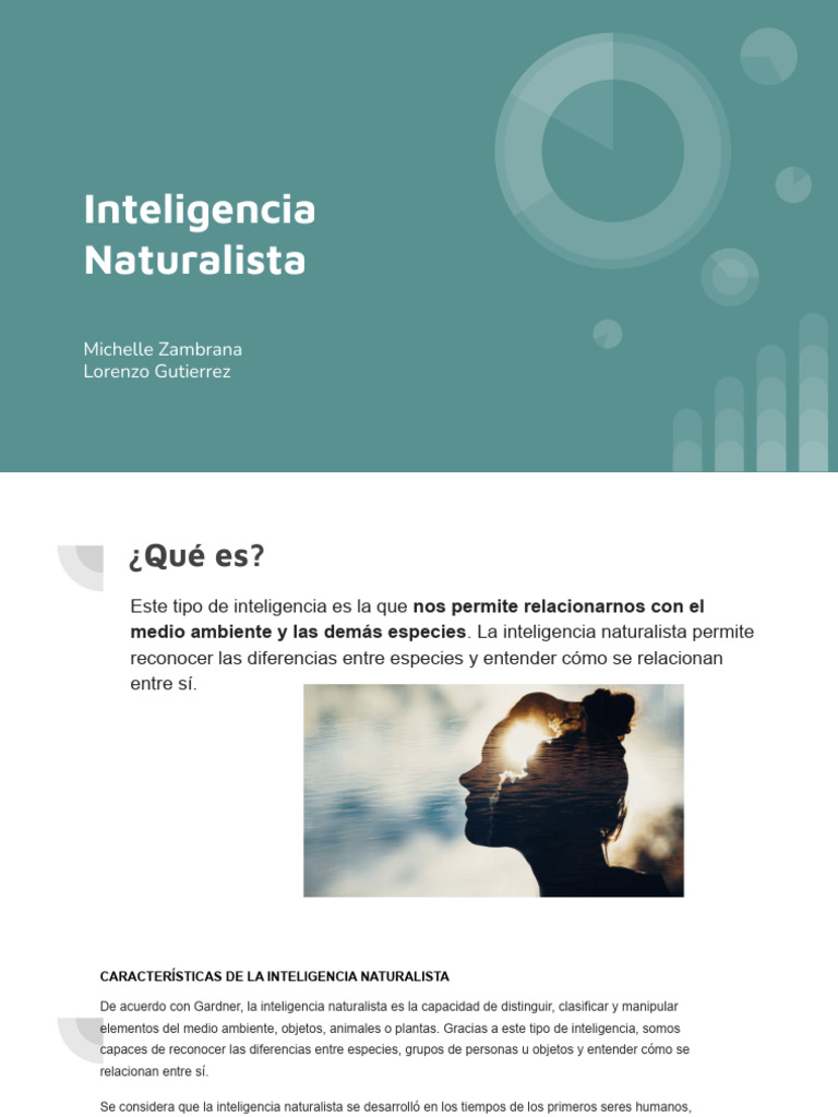Inteligencia Naturalista | PDF