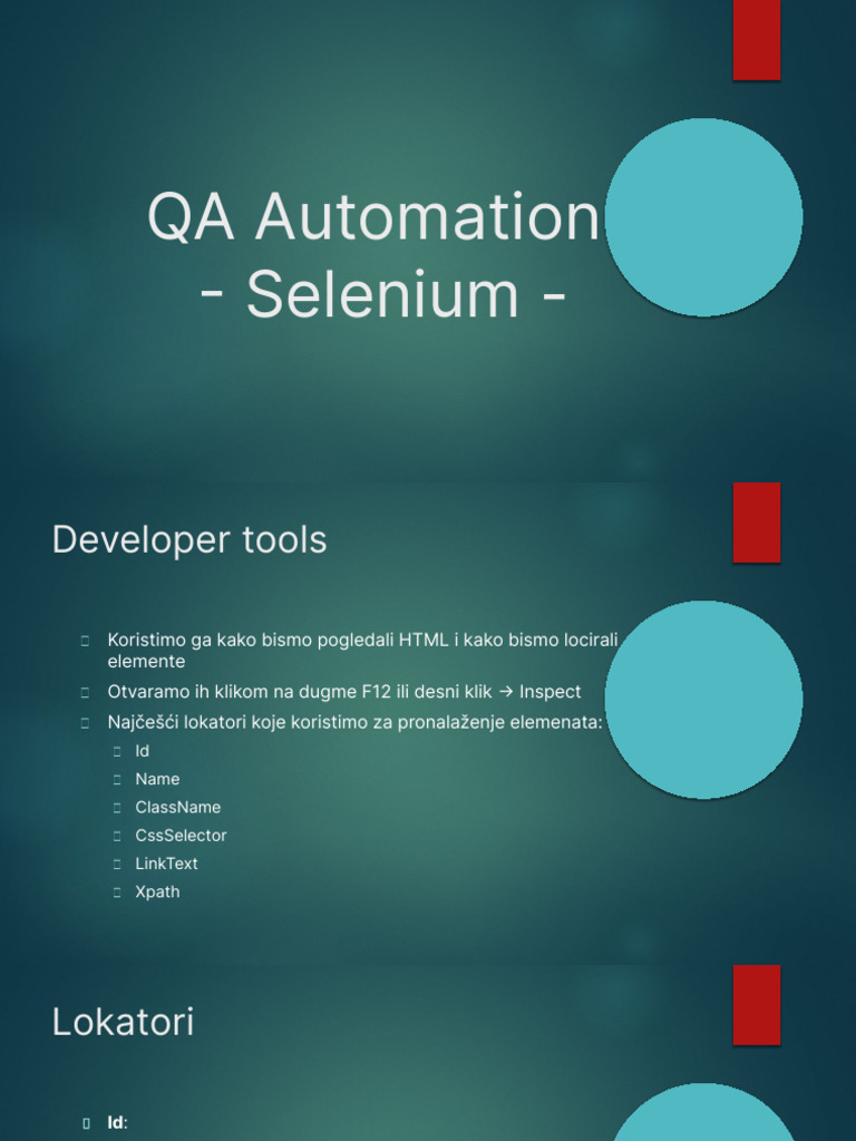 Qa Automation 03 Pdf