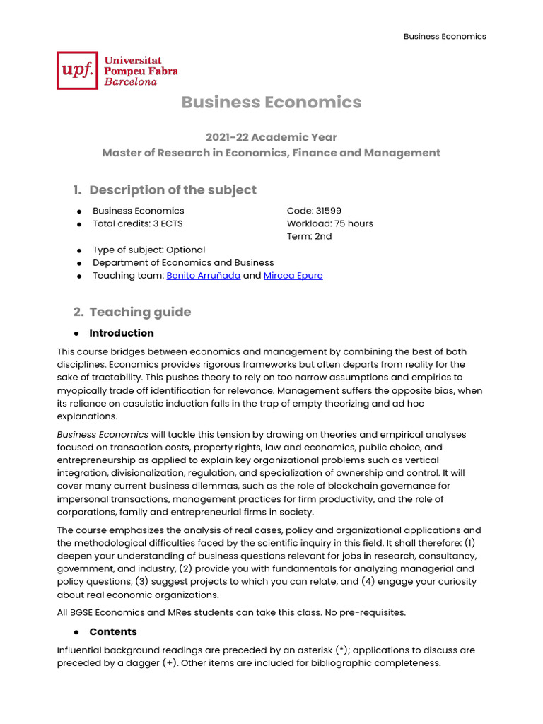 Macro Economic Model - XXbb52GSU55427 | PDF | Economics | Business Economics