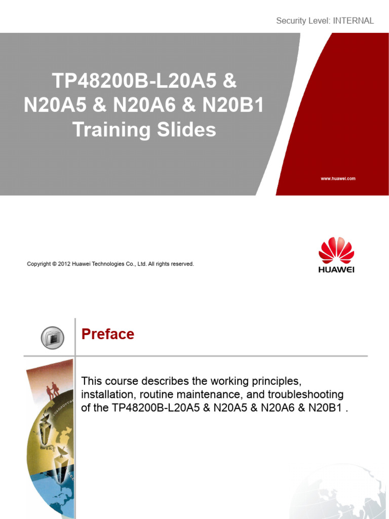 TP48200B-L20A5 & N20A5 & N20A6 & N20B1 Training Slides | PDF