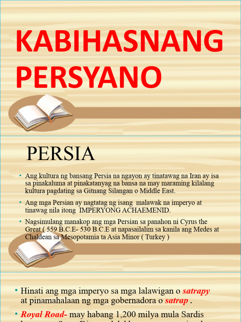 Kabihasnang Persia | PDF