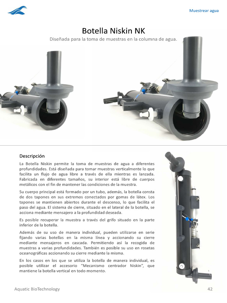 Niskin + Mensajero | PDF