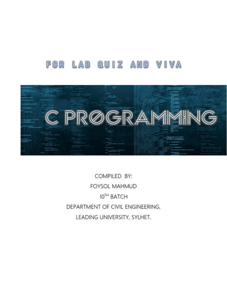 C Programming Course | PDF | Data Type | Fahrenheit