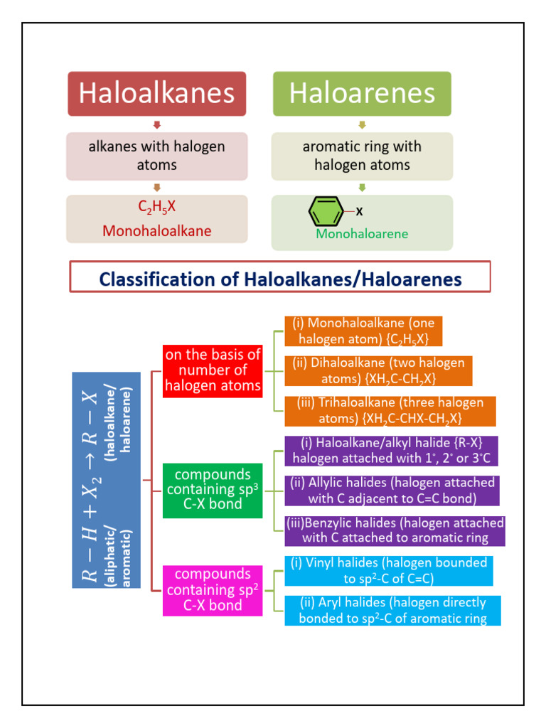 Haloalkane & Haloarene Basics | PDF