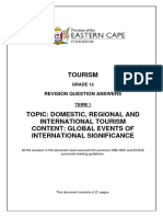 Grade 11 PAT Resource Pack | PDF | Tourism | Rail Transport