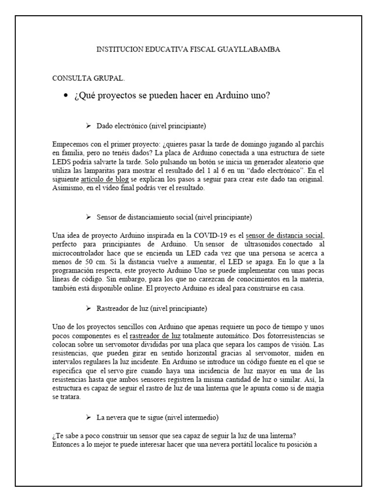 Arduino Uno Descargar Gratis Pdf Arduino Diodo Emisor De Luz