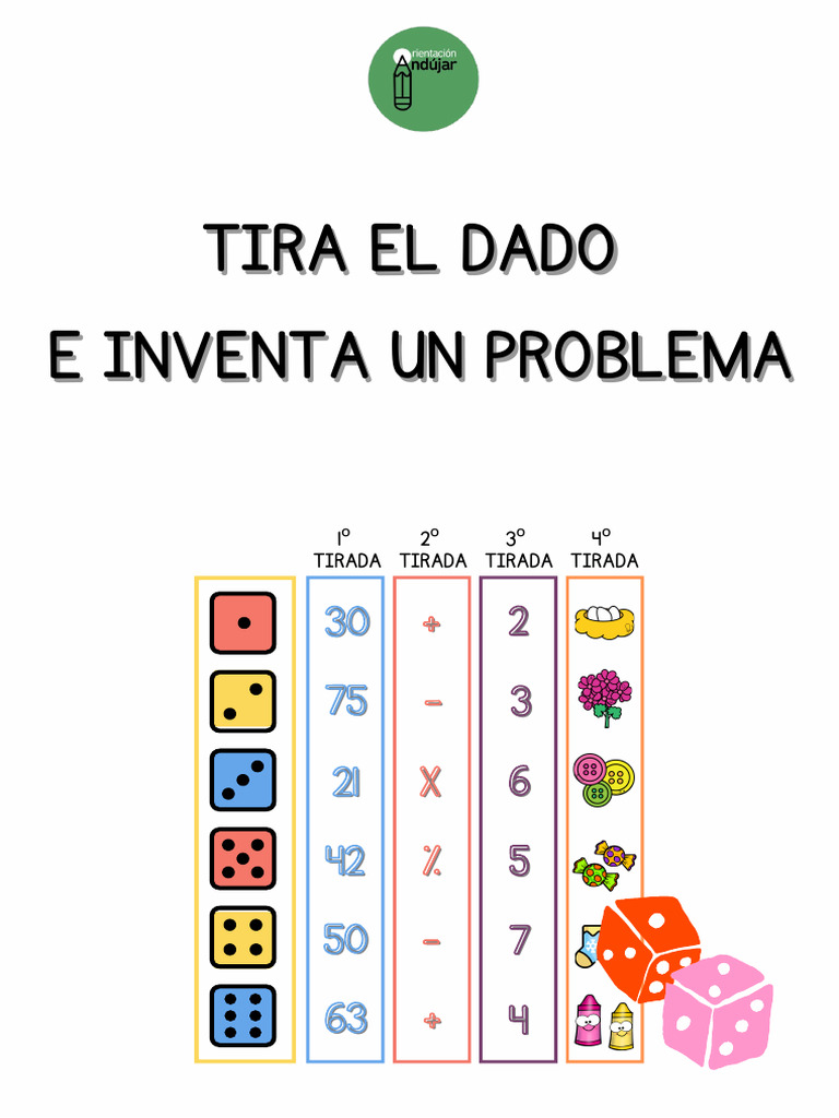 Tira el Dado y Crea un Problema | PDF