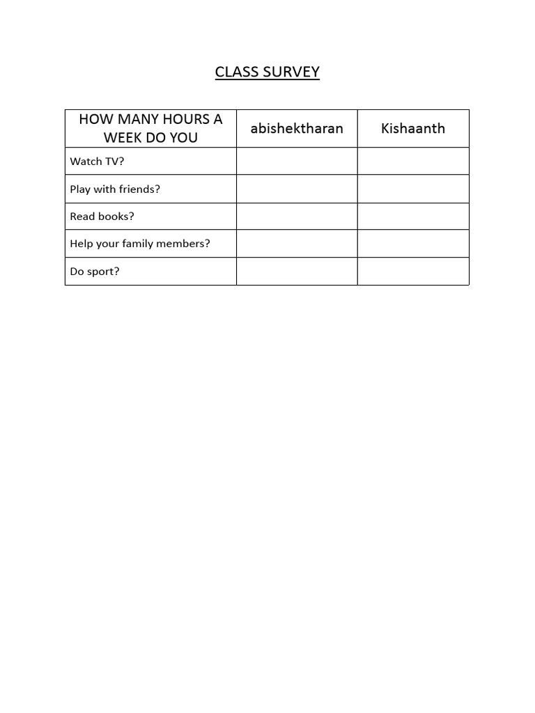 Free Time Topic 1 | PDF